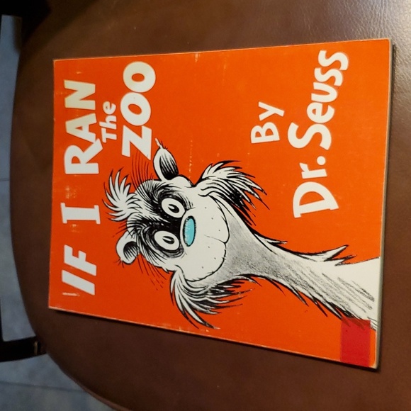 Dr. Seuss | Toys | Vintage Dr Seuss If I Ran The Zoo Softcover ...